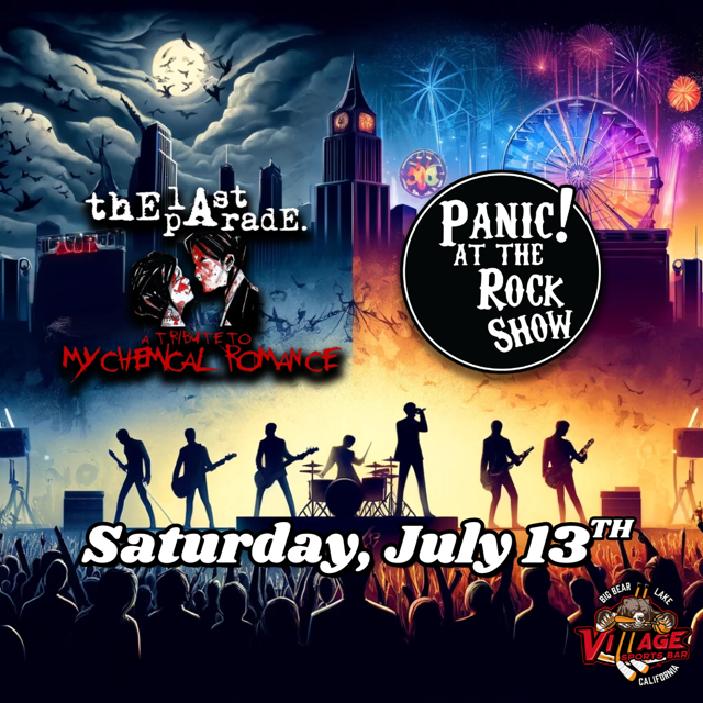 The Last Parade: Tribute to My Chemical Romance & Panic! At The Rock ...